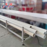 China 37 kw Power Consumption Plastic Pipe Machine with 200 - 250 Kg/h Extrusion Capacity and 30000 * 1500 * 2800mm Overall Dimension for sale