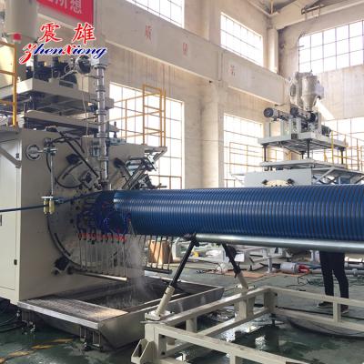 China High Yield Corrosion Resistant Wear Resistant HDPE Hollow Wall Winding Pipe Machine for Large Diameter Plastic Pipe Production for sale