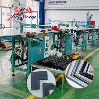 China 400 - 500Sets / Team Door Gasket Production Line Single Corner Welding Machine 15kW for sale