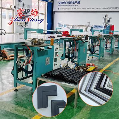 China 400 - 500Sets / Team Door Gasket Production Line Single Corner Welding Machine 15kW for sale