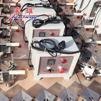 China Temp Control Door Gasket Plastic Profile Extruders Single Corner Welding Machine for sale