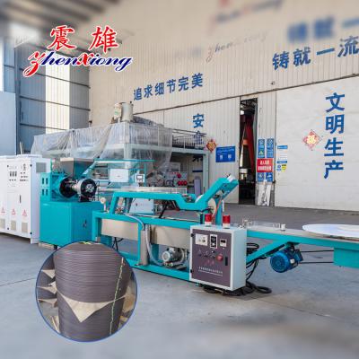 China 3T Flat Magnetic Strip Extrusion Door Gasket Plastic Profile Production Line for sale