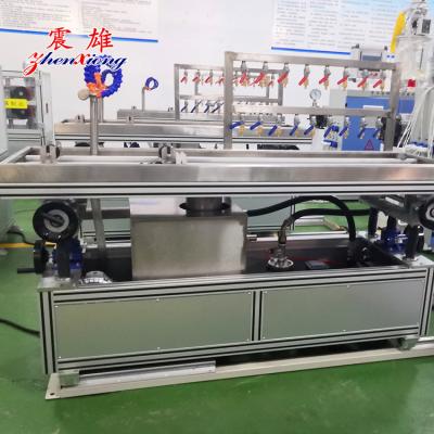 China ABS+TPE Coextrusion Plastic Profile Line for Glass Card Strips for sale