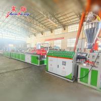 China ABS Plastic Profile Production Line 50Kw  Plastic Profile Machine High Speed Extrusion for sale