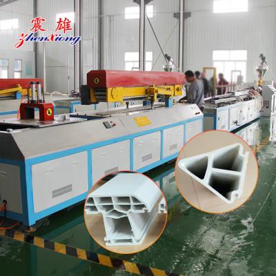 China ISO9001 Plastic Profile Extrusion Line PVC UPVC Profile Extrusion Line Stable Operation for sale