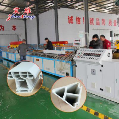 China Customizable Plastic Profile Production Line Smooth Door Profile Extrusion 37KW for sale