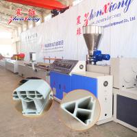 China 380V UPVC Pvc  Window Door Plastic Profile Production Line Extrusion Line Machine for sale