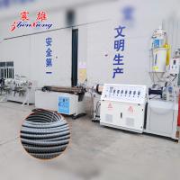 China Single Wall Corrugated Plastic Pipe Machine Easy Mold Change Fast Output for sale