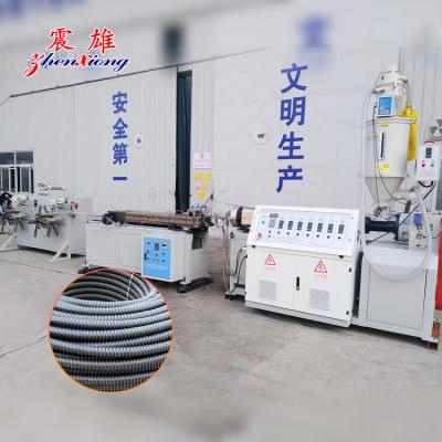 China Single Wall Corrugated Plastic Pipe Machine Easy Mold Change Fast Output for sale