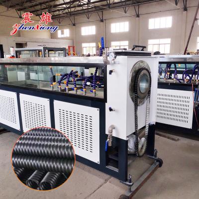 China HDPE Spiral Corrugated Pipe Machine for Prestressed Tubes 20m Length for sale