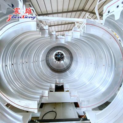 China PE/PP Plastic Pipe Machine for High Speed Production of 300-600 mm Double Wall Corrugated Pipes with 300-600 kg/h Squeezing Ability for sale