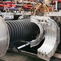 China Customizable 300mm Plastic Pipe Extrusion Machine Double Wall Corrugated Pipe Extrusion Line for sale