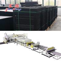 China High Speed Plastic Board Extrusion Machine PP PE Honeycomb Panel Efficient Production for sale
