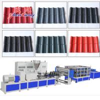 China Resin Tile Plastic Foam Board Extrusion Line Precision Molding Extruded Plastic Panels for sale