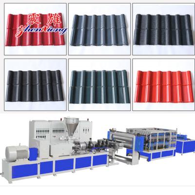 China Resin Tile Plastic Foam Board Extrusion Line Precision Molding Extruded Plastic Panels for sale