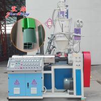 China Wear Resistant Hard PVC Extruder Profile Production Line Slow Extrusion for sale