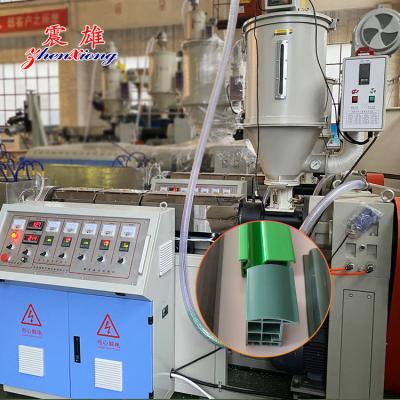 China 35KW Hard Plastic Profile Production Line Customizable PVC Profile Extrusion for sale
