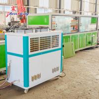 China 50Kw Scratch Resistance Plastic Extrusion Production Line ABS Profile Pvc Extrusions for sale
