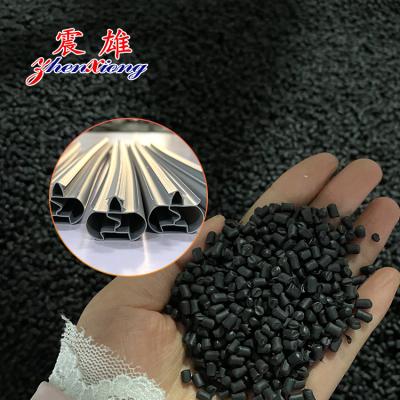 China Flowability Refrigerator Door Gasket PVC Granule Smooth Feeding PVC Pellet Material for sale