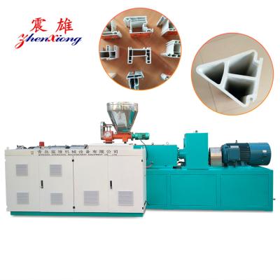 China Temperature Control Plastic Profile Production Line Automated Feeding Reliable Power Plastic Profile Production Line for sale
