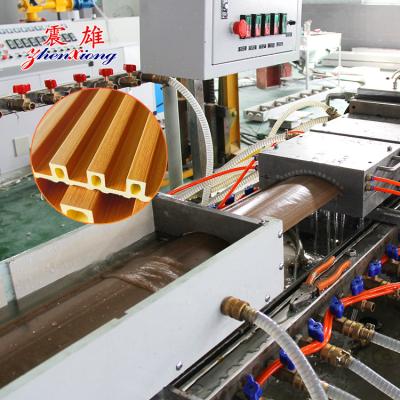 China Energy Saving Wood Plastic Profile Production Line 132mm Extrusion for sale