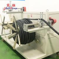 China Multi Specification Small-Diameter PE/PP/PVC Single Wall Corrugated Pipe Machine with 40Cr Die Steel for sale