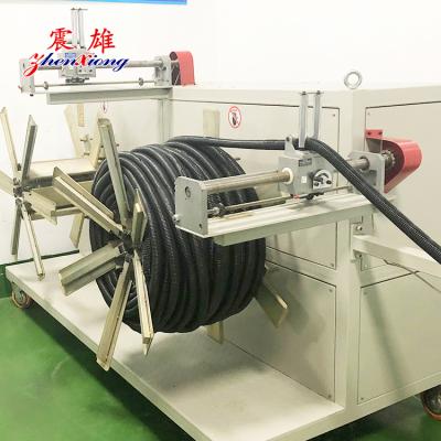 China Multi Specification Small-Diameter PE/PP/PVC Single Wall Corrugated Pipe Machine with 40Cr Die Steel for sale