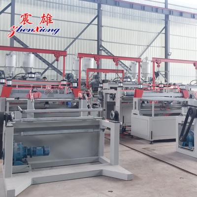China Fully Automatic Plastic Sheet Extrusion Line with 1200mm Max Sheet Width and Double-Layer Flat Die Head for Car Fender Production for sale