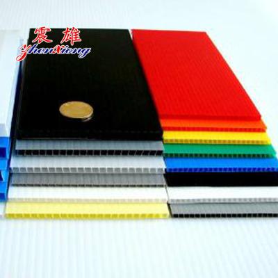 China PP PE Hollow Board Plastic Board Extrusion Machine with 3 - 8 mm Thickness and 250 - 400 KG / H Output Featuring PLC Control System for sale