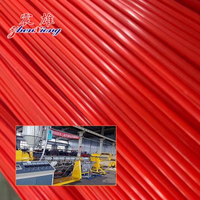 China Automatic Feeding Plastic Wire Making Machine for Uniform Silk Production to Reduce Labor Costs for sale