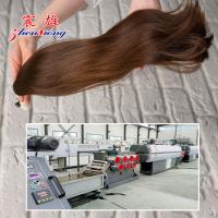 China Uniform Silk Production Plastic Wire Making Machine for False Eyelashes and Wig with Low-noise Operation and Smooth Transmission for sale