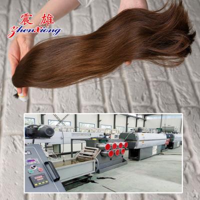 China Uniform Silk Production Plastic Wire Making Machine for False Eyelashes and Wig with Low-noise Operation and Smooth Transmission for sale