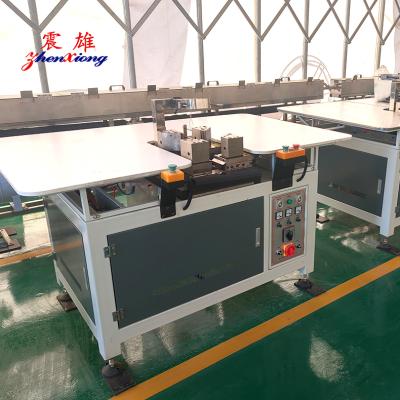 China Fully Automatic Dual-Port Door Gasket Welding Machine with PLC Control for 600-650 Sets/shift Production for sale