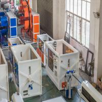China Automatic  PE Pipe Extrusion Production Line 20 - 110mm HDPE Water Drainage Plastic Pipes for sale