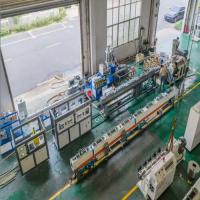 China Touch Screen PVC Pipe Extrusion Machine Automatic 160mm Apex Pvc Pipe Machine for sale