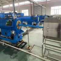 China PLC  OPVC Pipe Machine 90mm - 315mm Pipe Extruder Machine For Drainage Pipe for sale