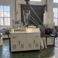China WPC SPC Grille Production Line Wood Plastic Composite Panel Production for sale