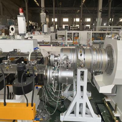 China High Efficiency PE Pipe Extrusion Line 110mm ‑ 400mm HDPE Water Drainage Pipe Production Machine for sale