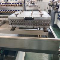 China Wall Panel Production Line 600mm PVC WPC Interior Wall Panel Extrusion Machine for sale