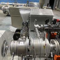 China Construction  Ppr Water Line 50mm ‑ 160mm Pipe Extrusion Machine for sale