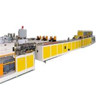 China PP Plastic Profile Extrusion Line Plastic Profile Extrusion Machine for sale