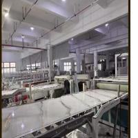 China PVC Imitation Marble Production Line PVC Artificial Marble Sheet Extrusion Equipment for sale