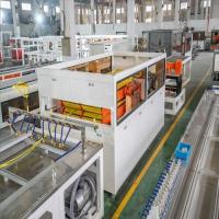 China 1000mm WPC Door Production Line Stable Operation Pvc Extrusion Line for sale