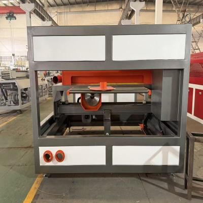 China WPC Plastic Board Extrusion Line 800 ‑ 1200mm Door Panel WPC Sheet Extruder for sale