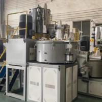 China 75 Counter Rotating Parallel Twin Screw Extruder SPC Profile Extrusion Production Line for sale
