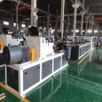 China PVC Wall Panel Production Line Decorative Twin Screw Plastic Sheet Extrusion Line for sale