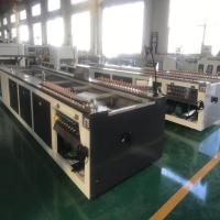 China PVC Wall Panel Production Line Decorative Twin Screw Plastic Sheet Extrusion Line for sale