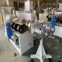 China Good Plasticizing PVC Pipe Extrusion Machine 16mm ‑ 63mm  Pipe Extruder for sale