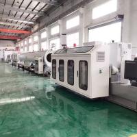 China Customized HDPE PE Pipe Extrusion Line 16 ‑ 630mm  Single Screw Extruder for sale