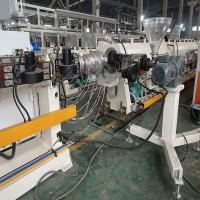 China Customized HDPE PE Pipe Extrusion Line 16 ‑ 630mm  Single Screw Extruder for sale